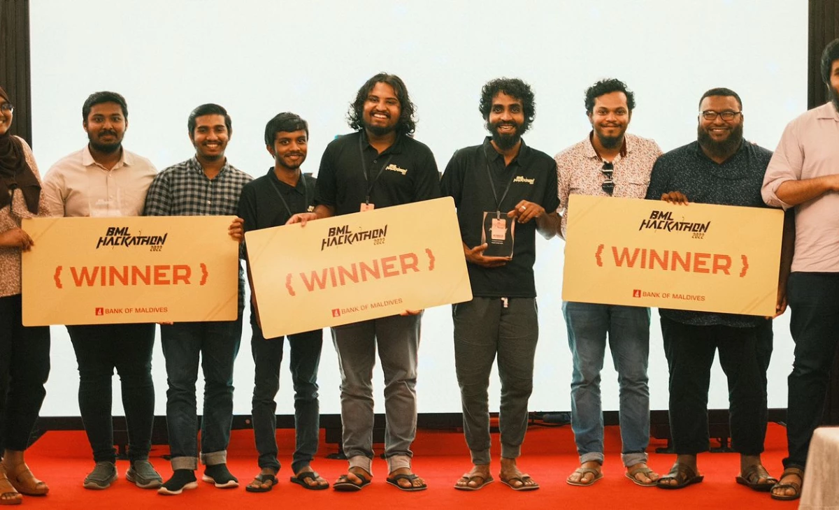Bank of Maldives has announced the winners of BML Hackathon