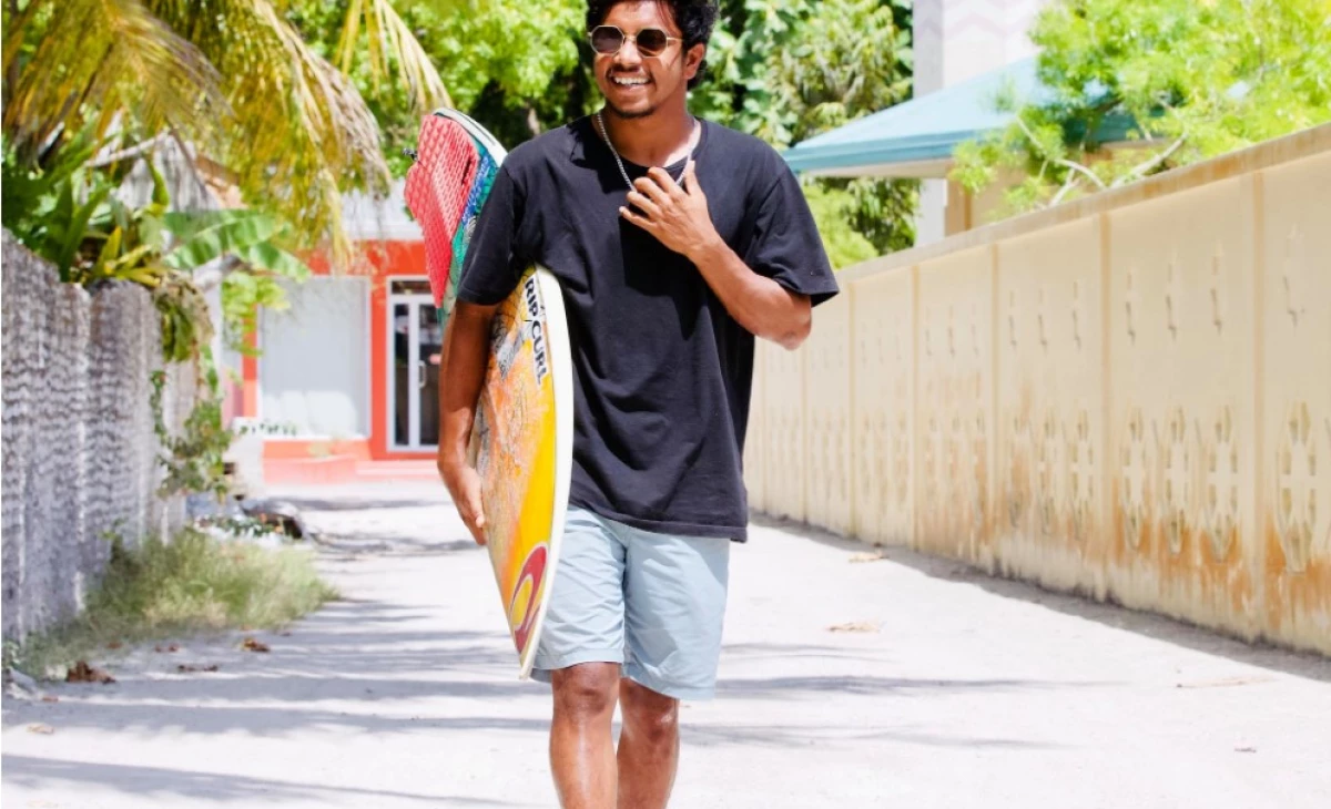 After defeating Ismail Rasheed & Mohamed Najah takes championship