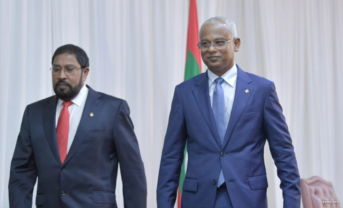 President Ibrahim Mohamed Solih has increased his pressure on JP...