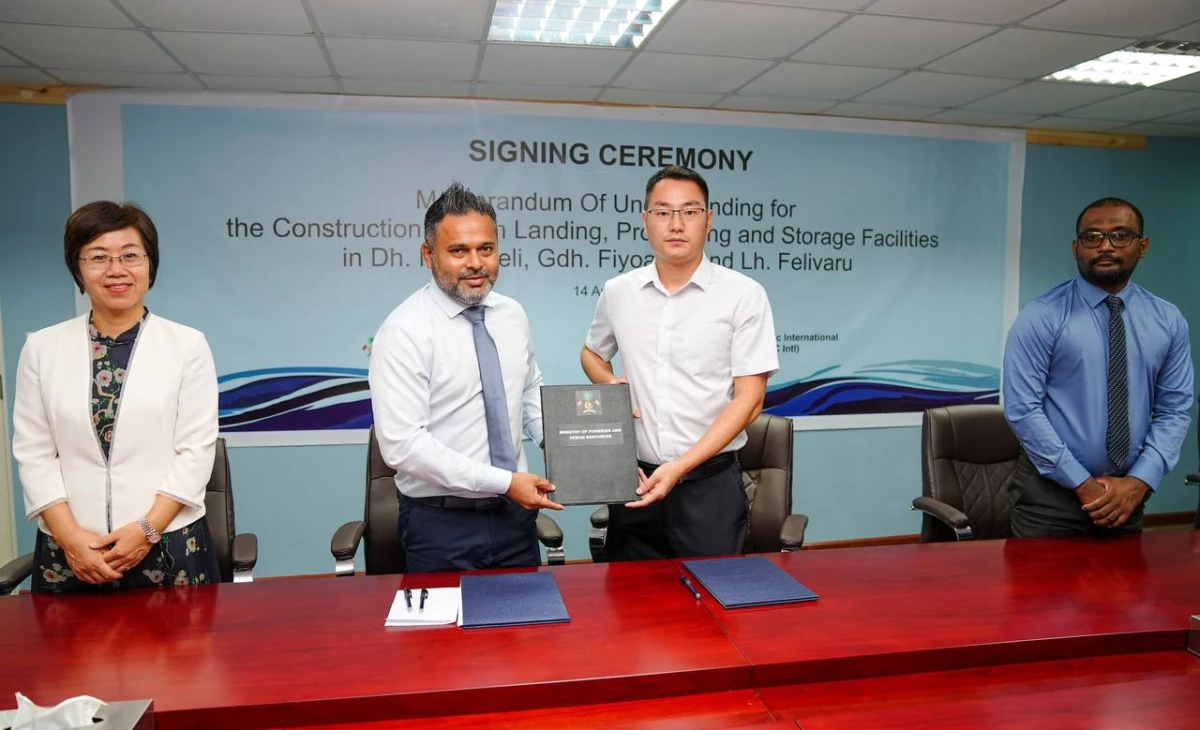 Maldives partners with Chinese firm to upgrade fish processing...