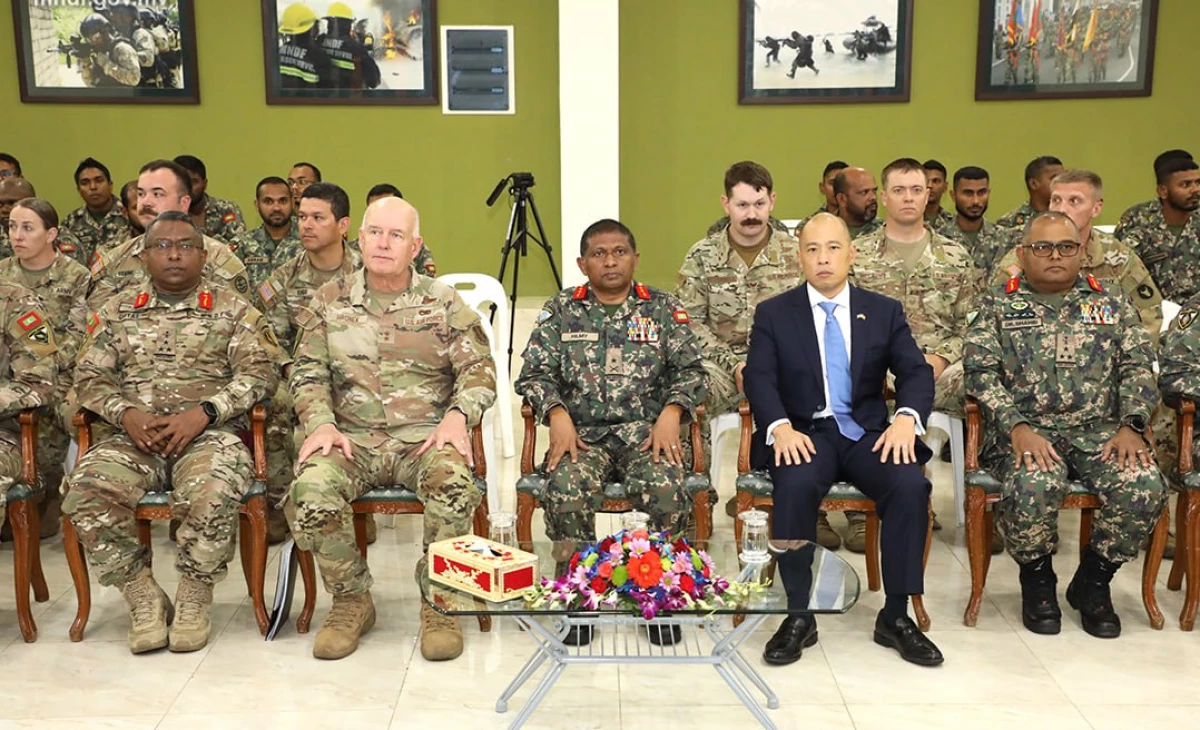Maldives-US joint military exercise ‘Black Merlin’ commences