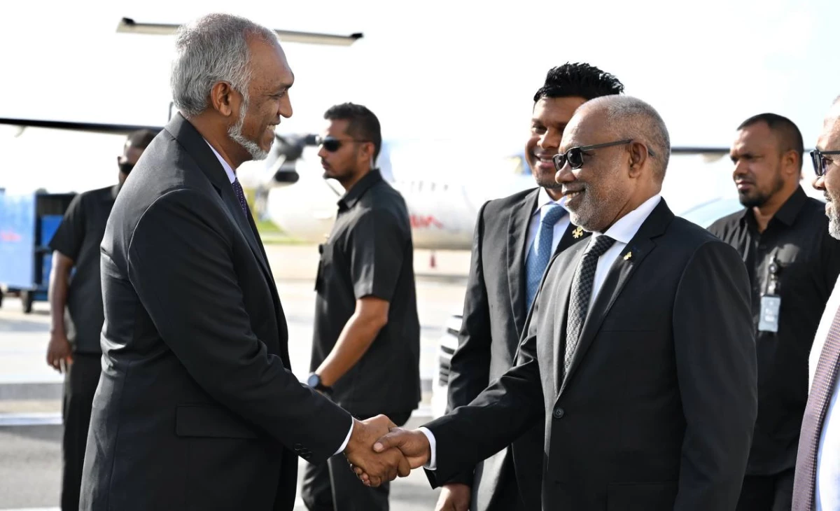 President Dr Muizzu returns from landmark SIDS4 conference in...