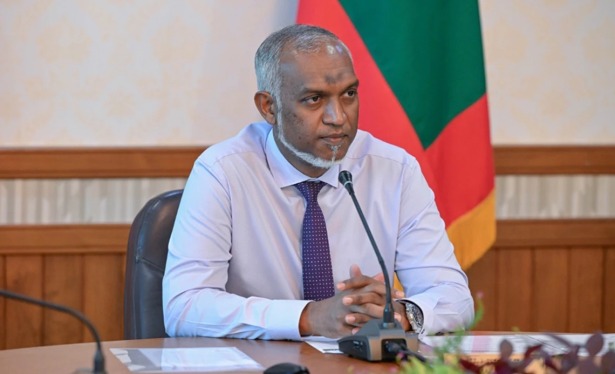 President Dr Muizzu decides to publicize a list of parties...