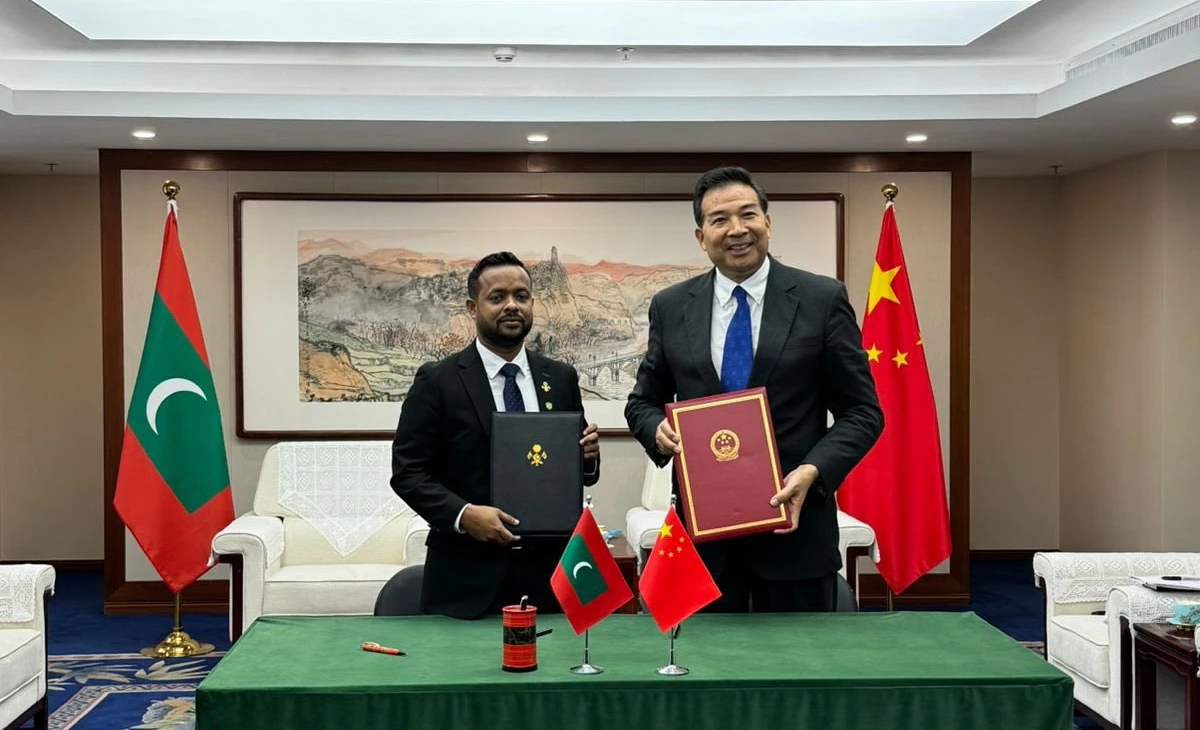 New road redevelopment project in Male' and Villimale' secured...