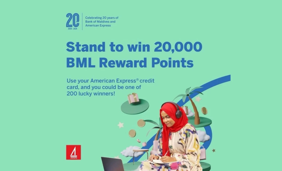 BML offers American Express cardmembers chance to win 20,000...