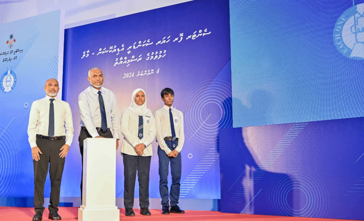 President Dr. Muizzu reopens renovated CHSE in Malé
