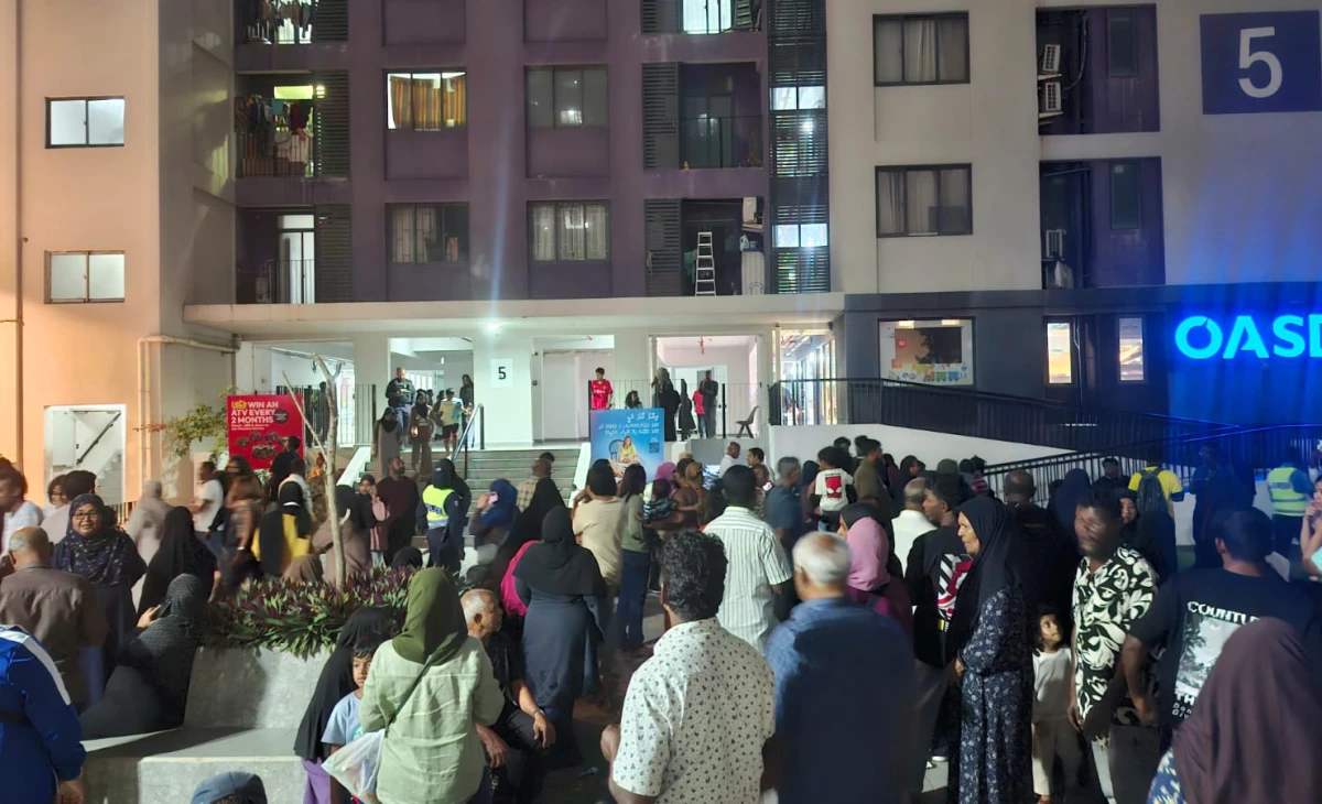 85 residents from 18 apartments displaced after Hiyaa Tower fire: NDMA